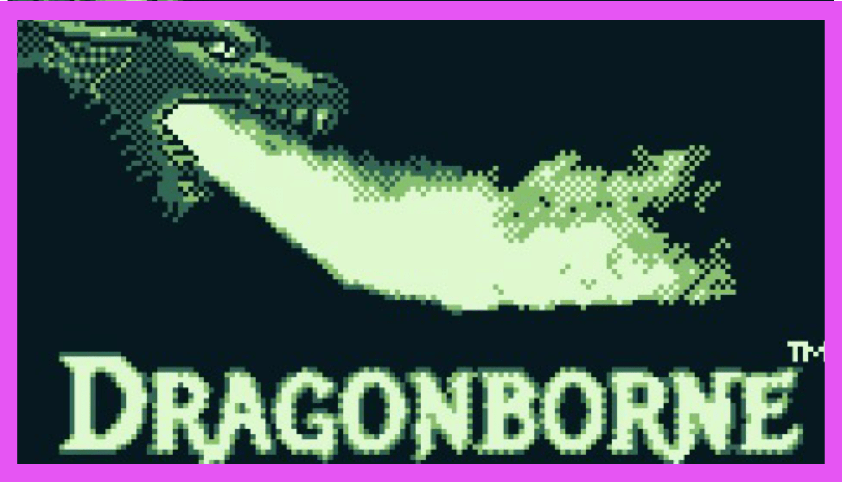 DRAGONBORNE – GAME BOY and STEAM review – Retro Faith